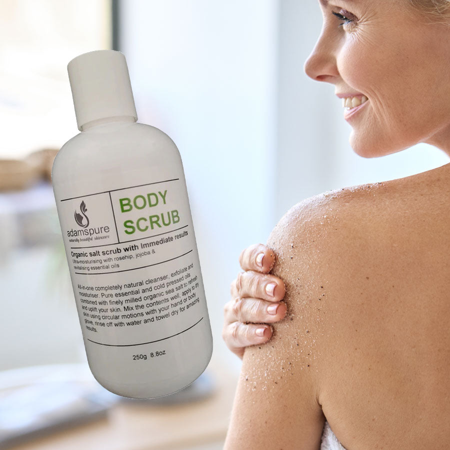 Australian Made, Natural Body Scrub – Adamspure